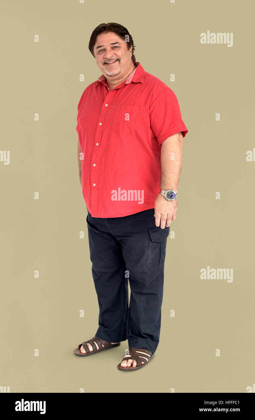 People Man Full Body Studio Shoot Concept Stock Photo - Alamy