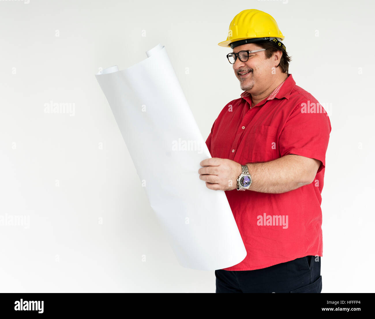 Concept of the builder hi-res stock photography and images - Alamy