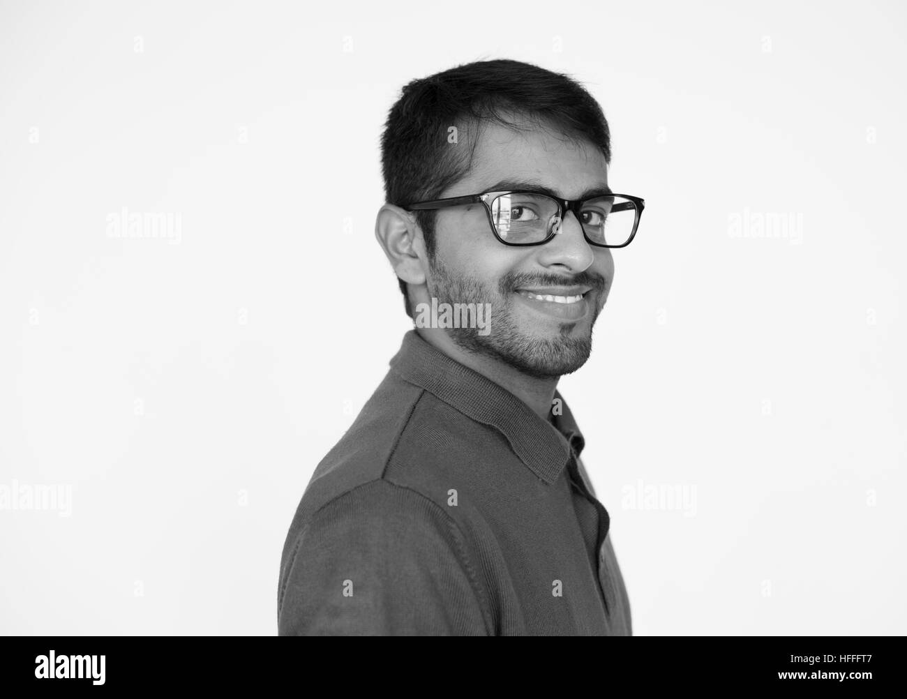 Smile ethnicity Black and White Stock Photos & Images - Alamy