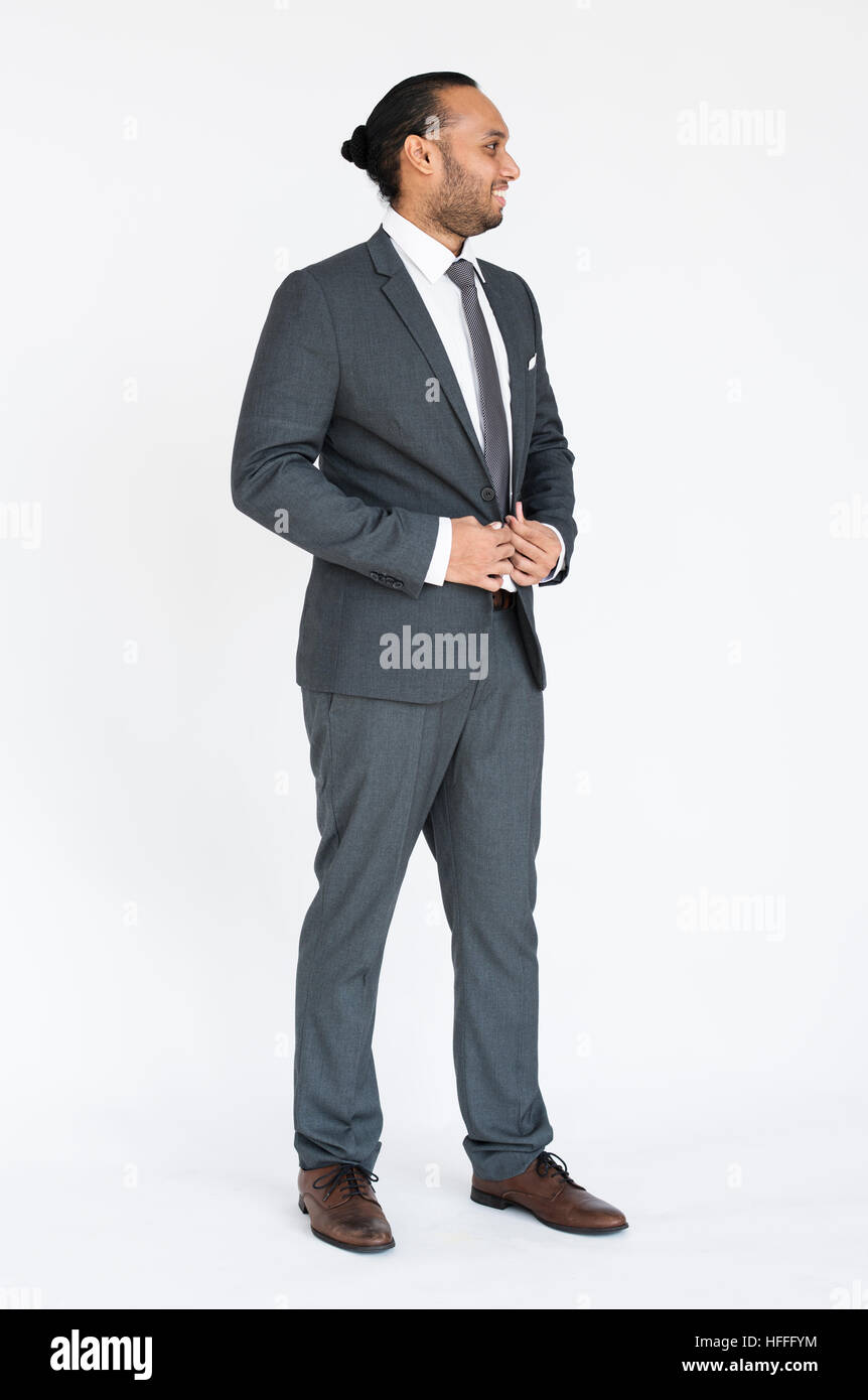 Indian Man Positive Mood Concept Stock Photo - Alamy