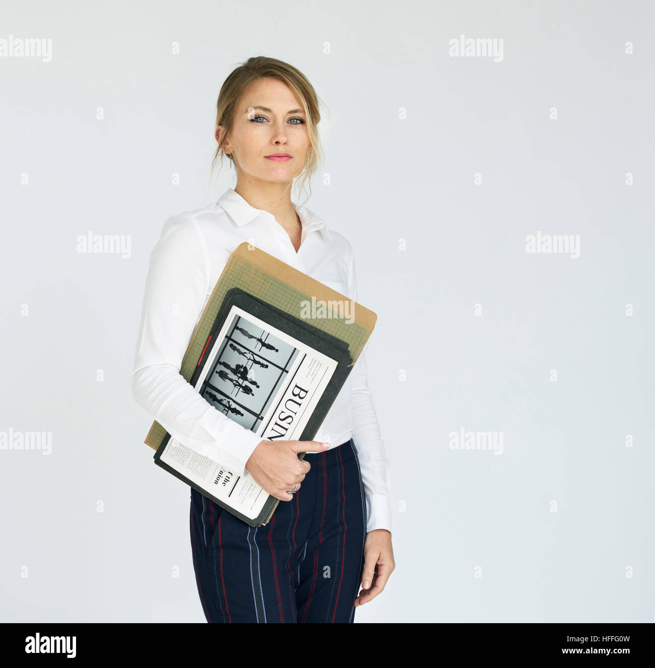 Studio Shoot People Portrait Concept Stock Photo - Alamy