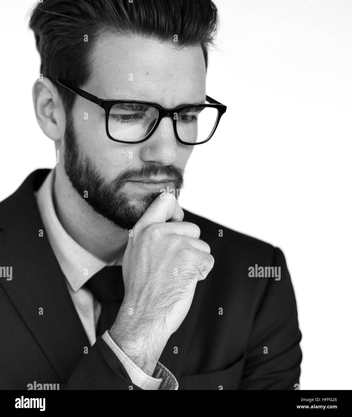 Studio Shoot People Portrait Concept Stock Photo - Alamy