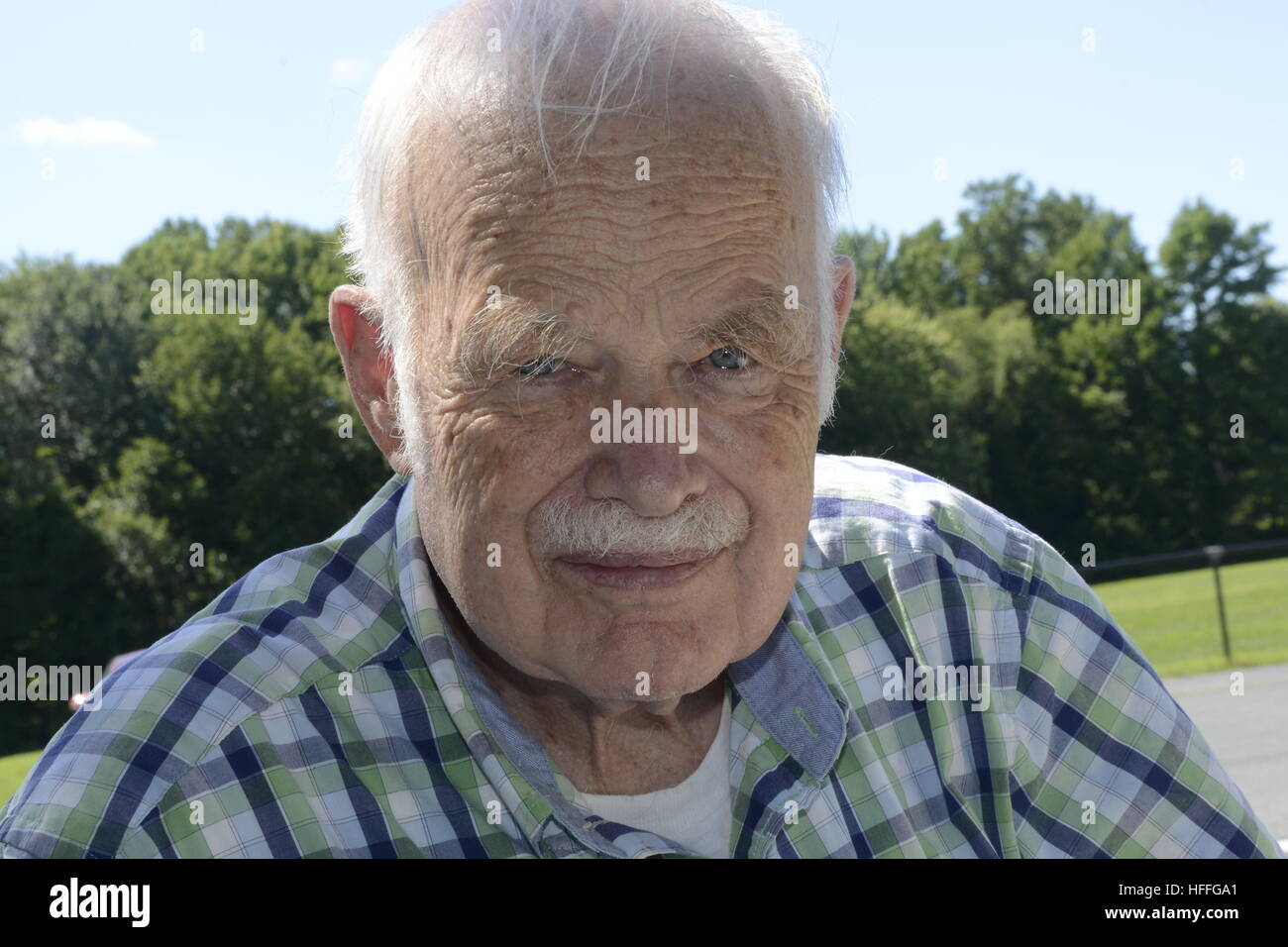 portrait of a senior citizen Stock Photo - Alamy