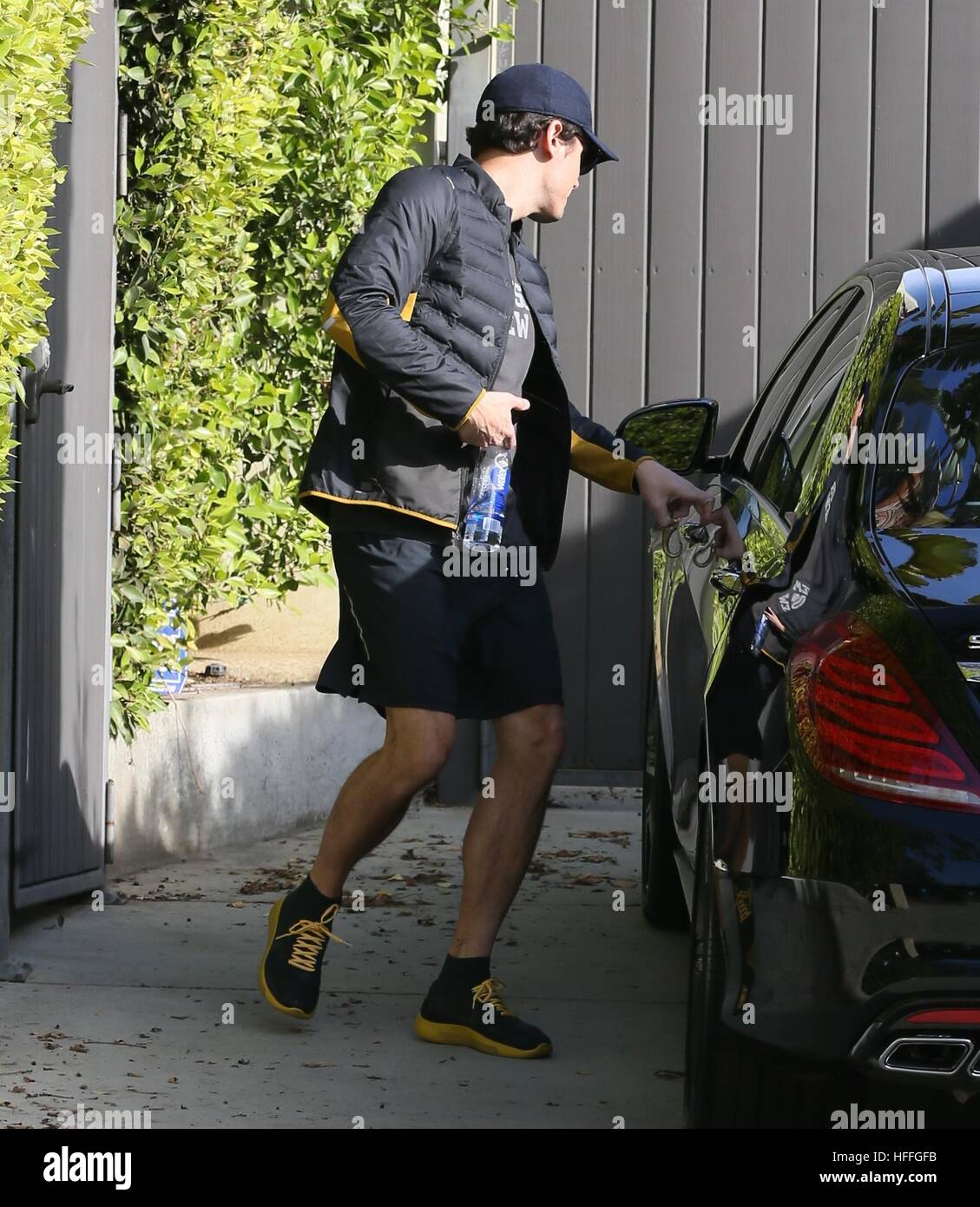 John Mayer leaves a gym in West Hollywood, California Featuring: John ...