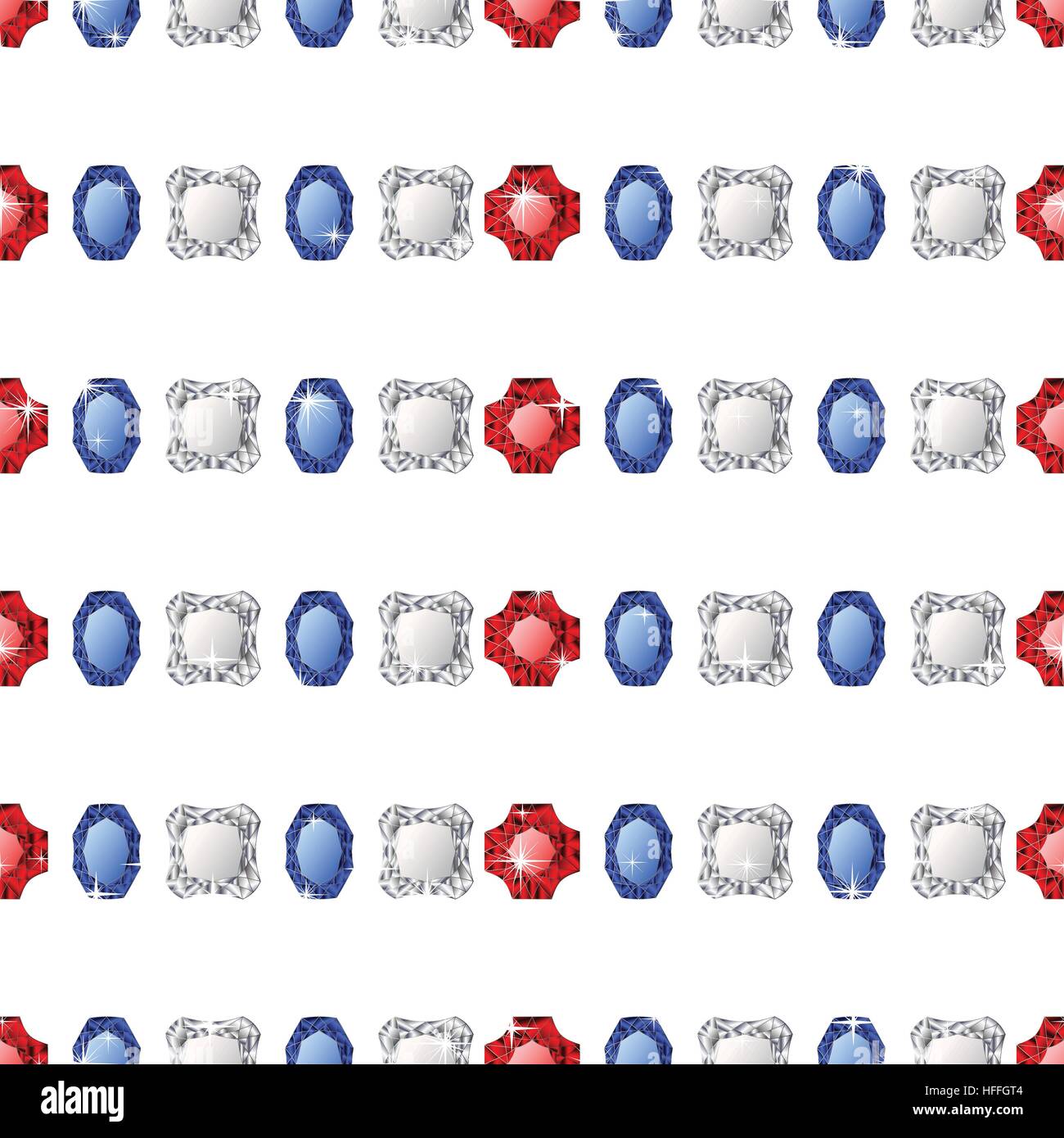 Diamonds seamless pattern Stock Vector Image & Art - Alamy