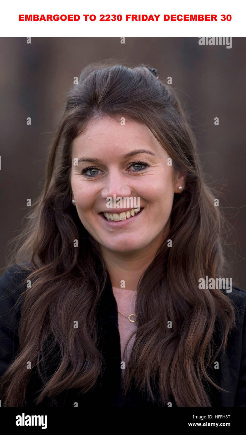 Embargoed to 2230 Friday December 30 Laura Unsworth at the Tower of ...