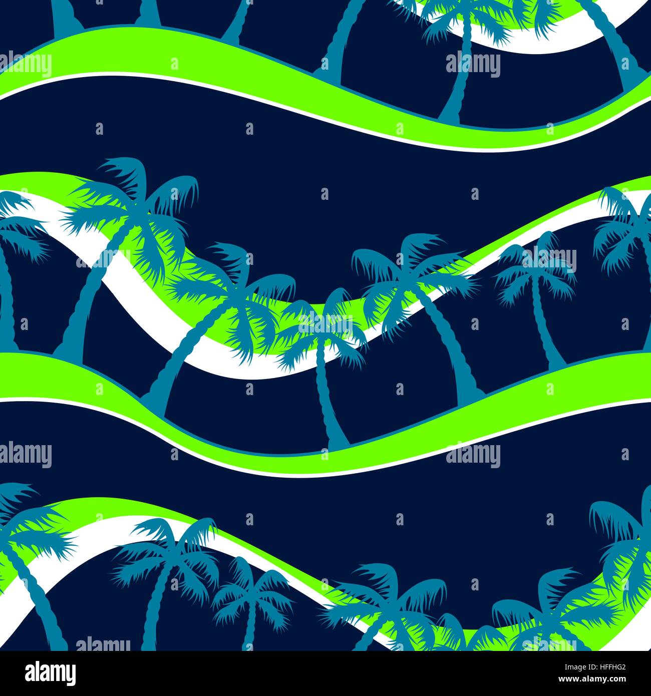Hawaiian Palm Trees Stock Vector Images - Alamy