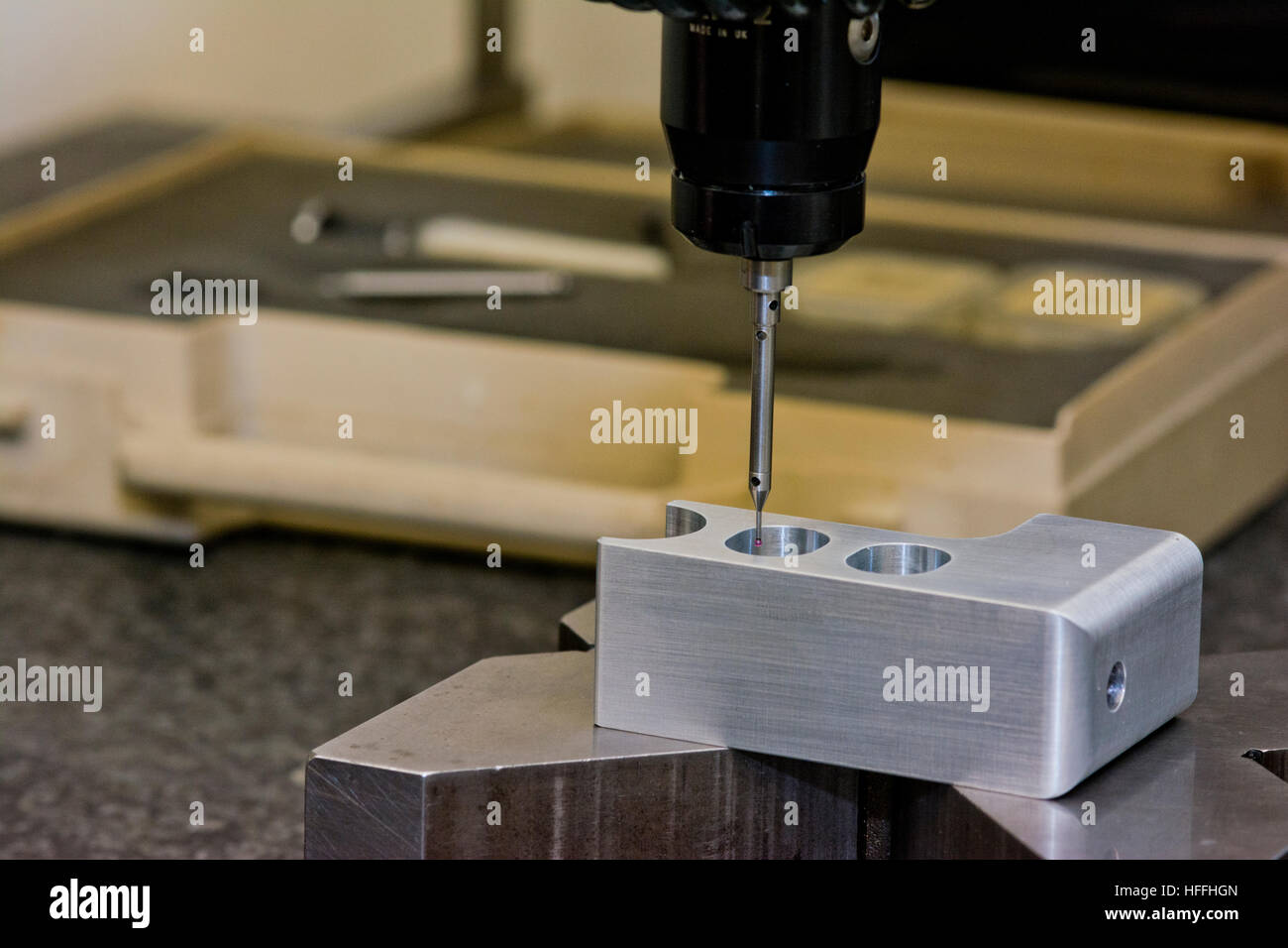 CMM measuring machine for component inspection Stock Photo - Alamy