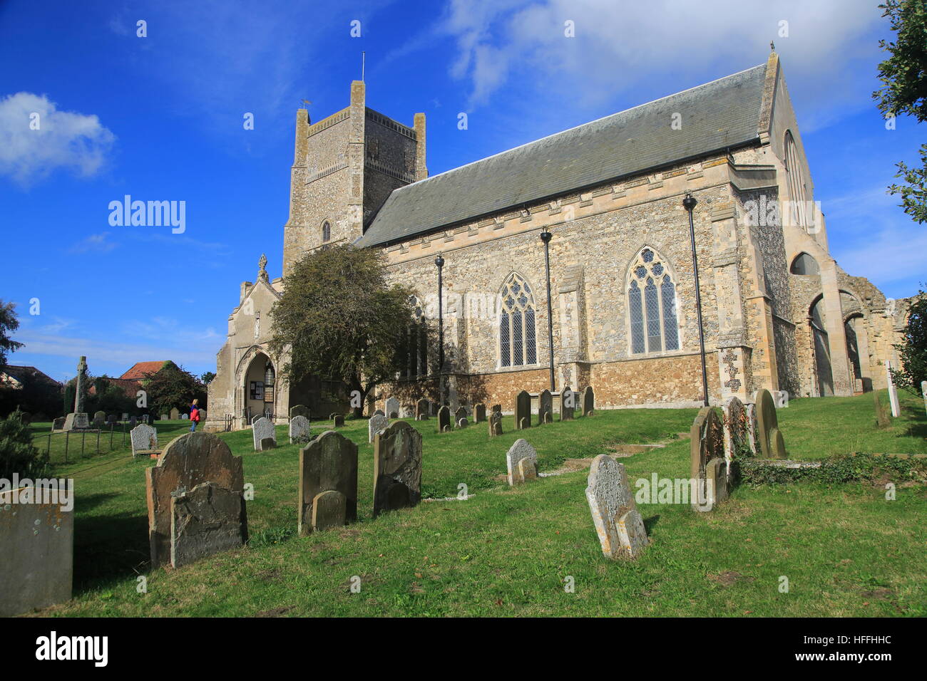 Saint Bartholomew parish church, Orford, Suffolk, England, UK Stock ...
