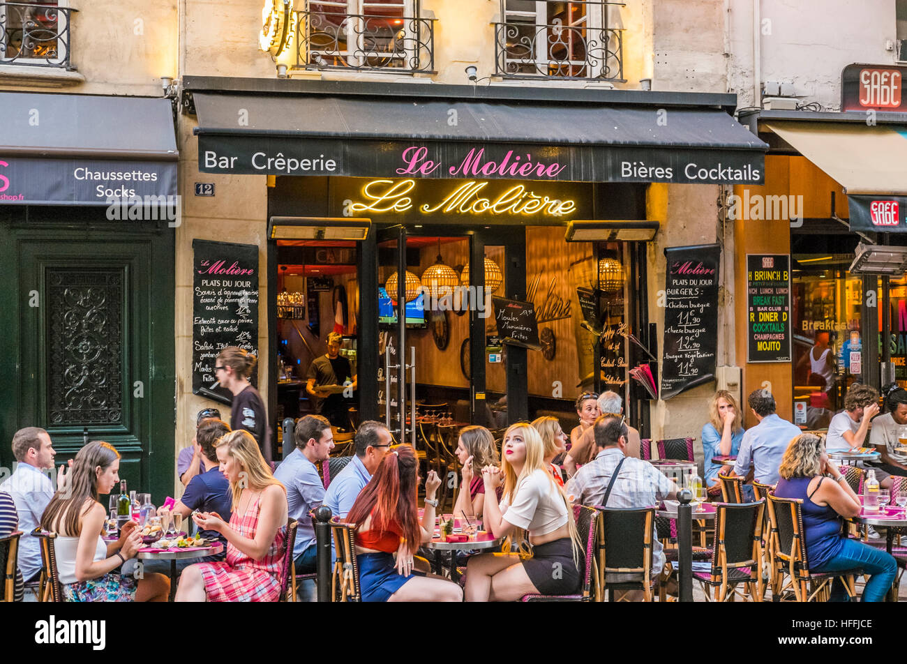 Bar creperie hi-res stock photography and images - Alamy