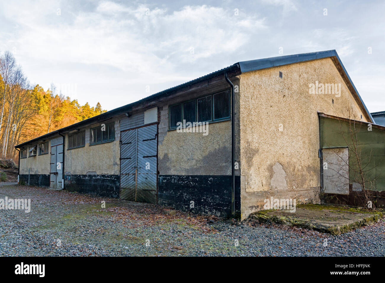 Old Warehouse Exterior