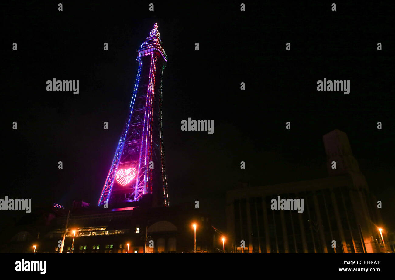 General views of Blackpool Tower Featuring: Blackpool Tower Where ...