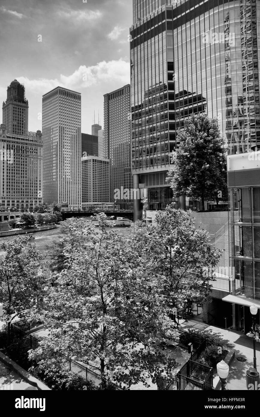 Tourism illinois Black and White Stock Photos & Images - Alamy