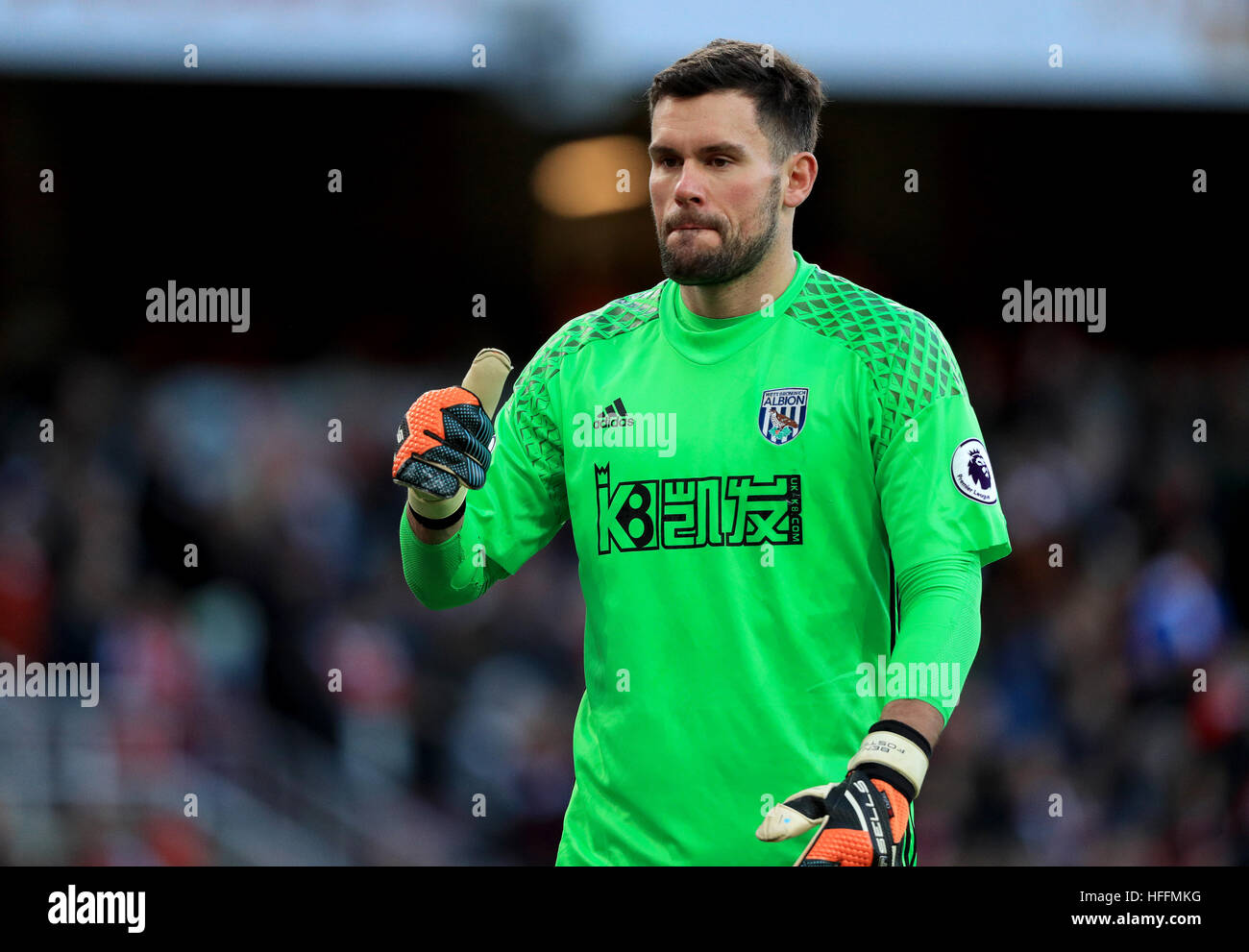 West Bromwich Albion goalkeeper Ben Foster Stock Photo - Alamy