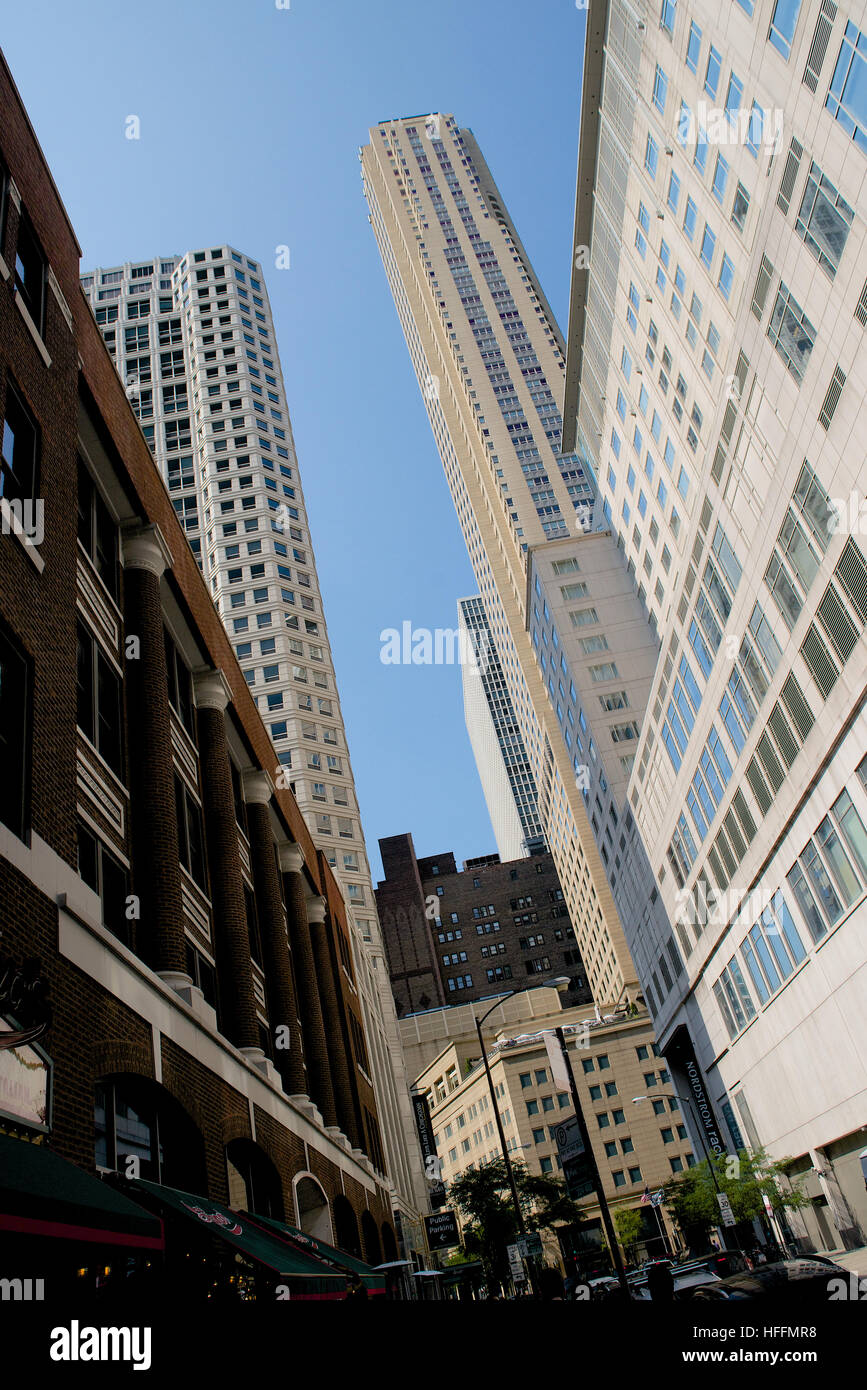 Chicago usa street rush hi-res stock photography and images - Alamy