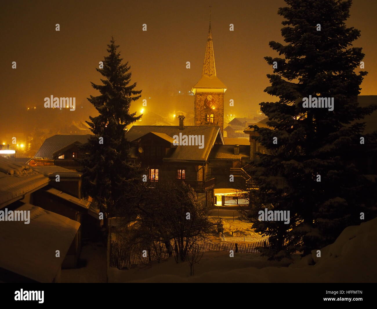 French village night hi-res stock photography and images - Alamy