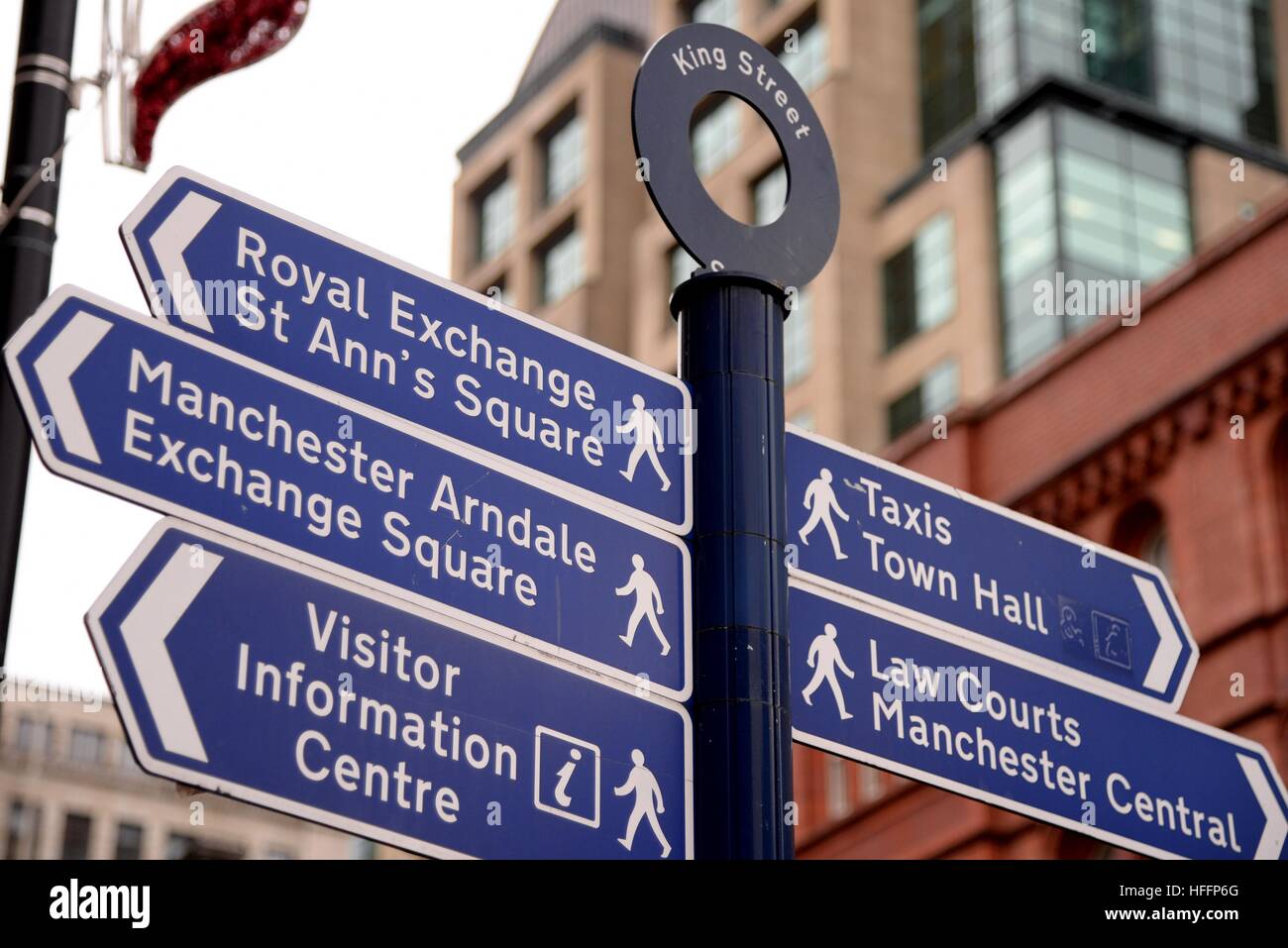 Manchester directions hi-res stock photography and images - Alamy