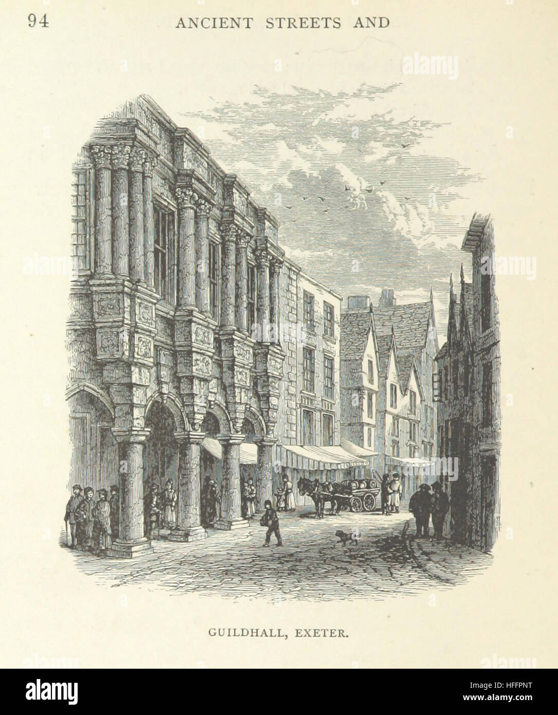 This image from 'Ancient Streets and Homesteads of England' illustrates ...