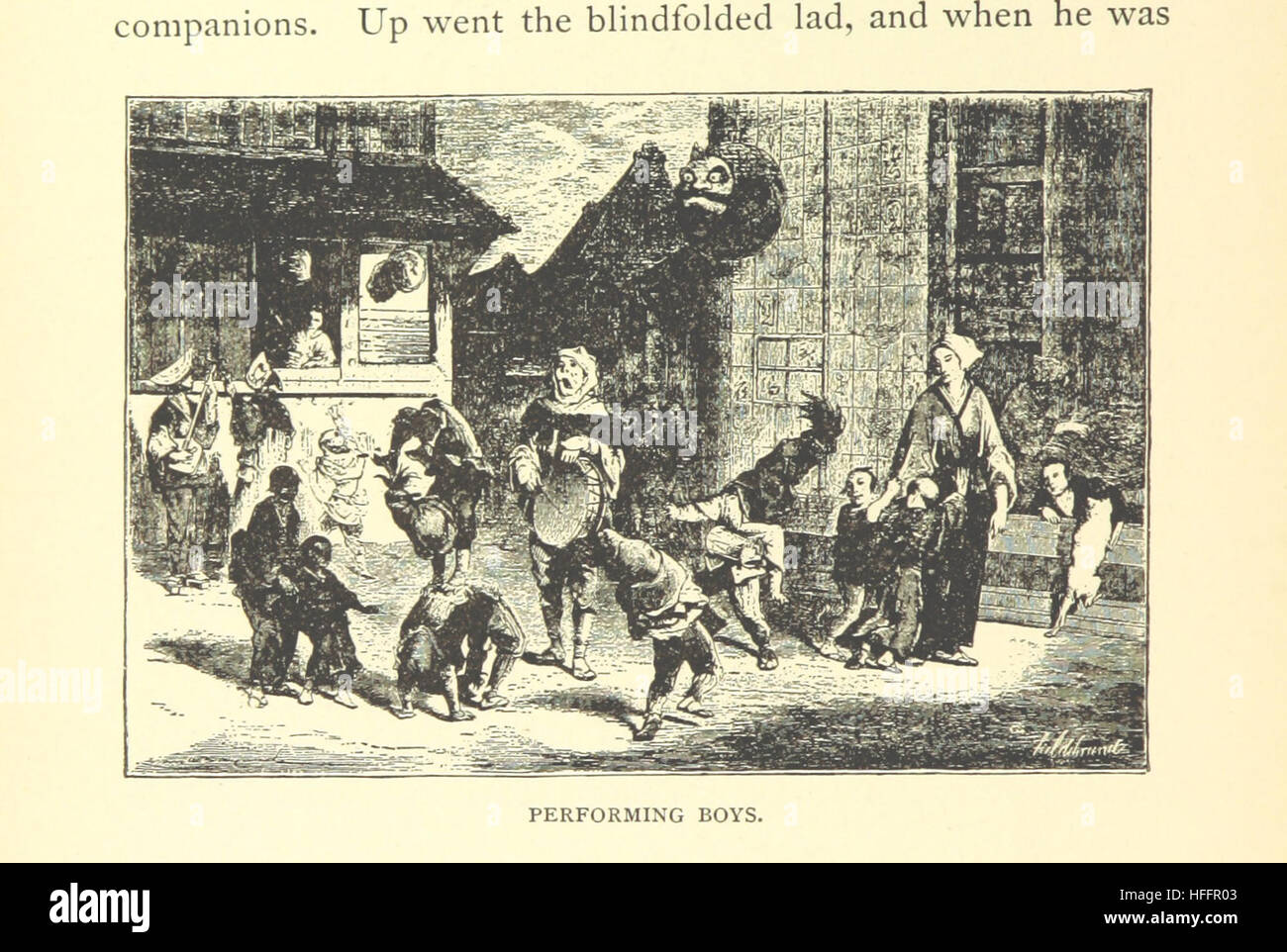 Page 134 of 'Young Americans in Japan' details the adventures of the ...