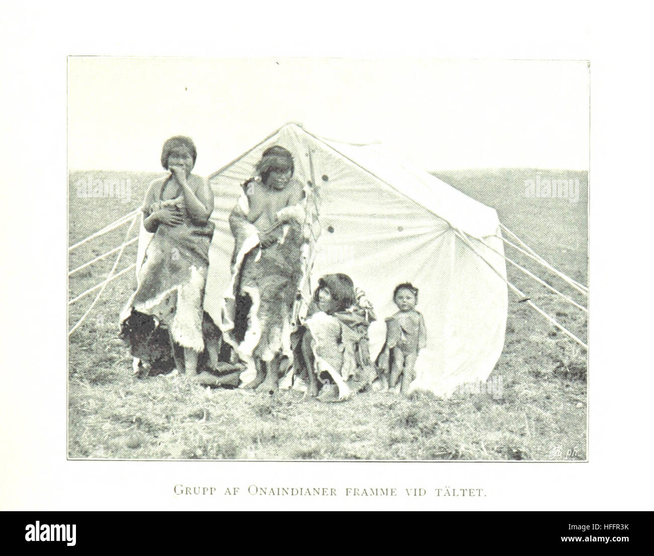 Image from 'Från Eldslandet' detailing the Swedish expedition to the ...