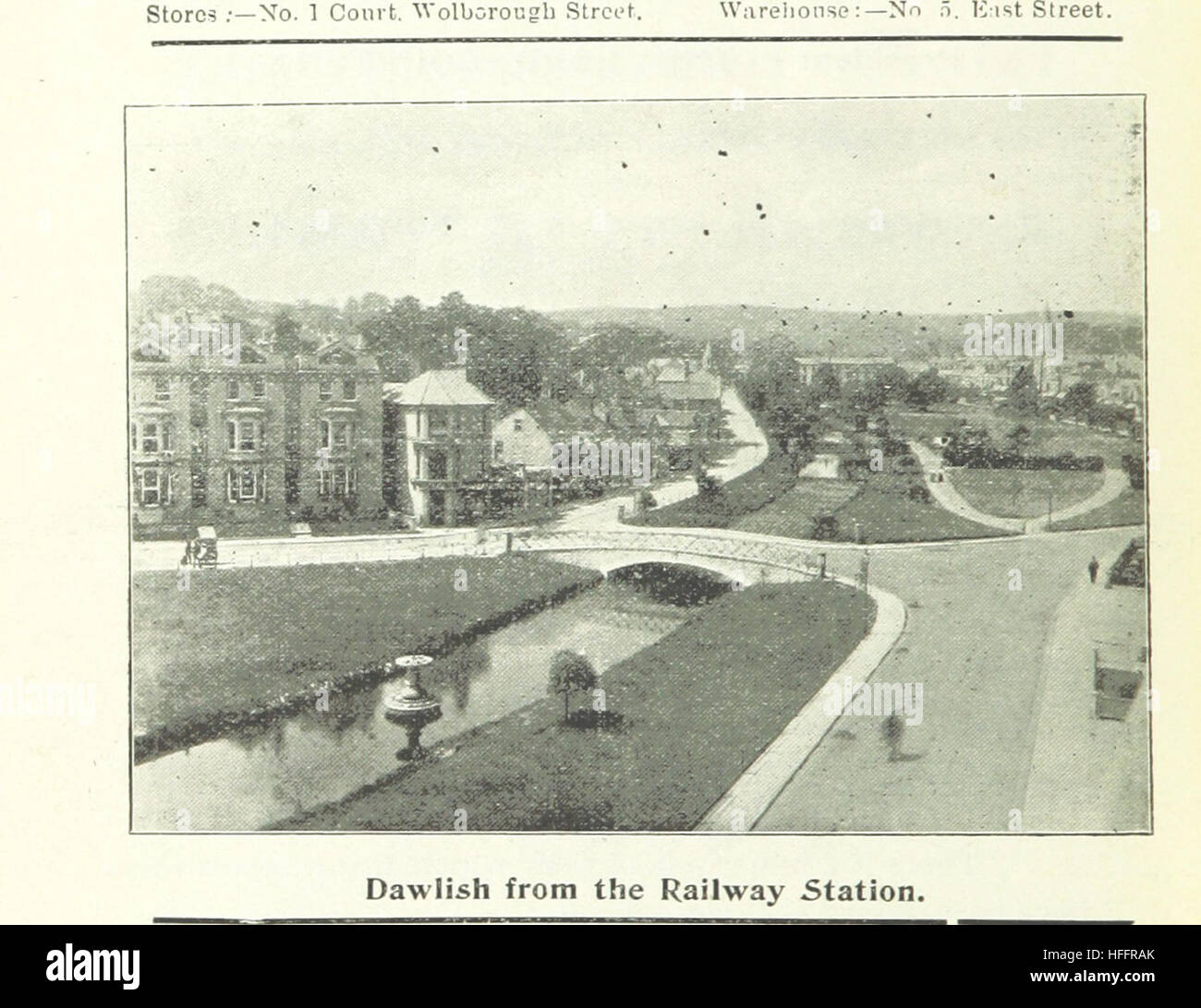 A tourist guide to Newton Abbot and South Devon, featuring a colored ...