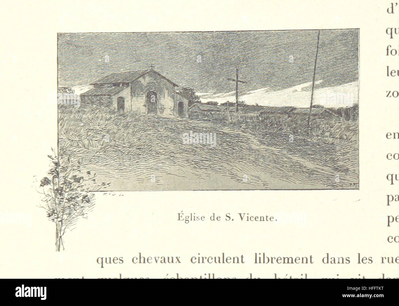 This image from 'Voyage au Tocantins-Araguaya' shows the journey along ...