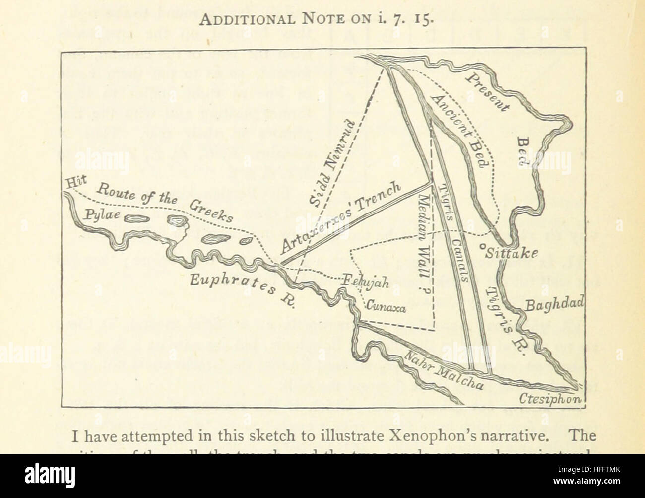 Anabasis manuscript hi-res stock photography and images - Alamy