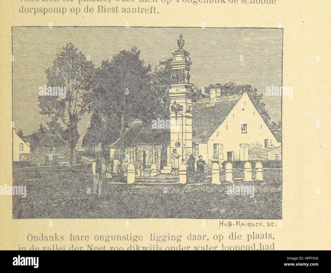 A page from 'Geschiedenis van Grobbendonk' by Pieter Jozef Goetschalckx ...