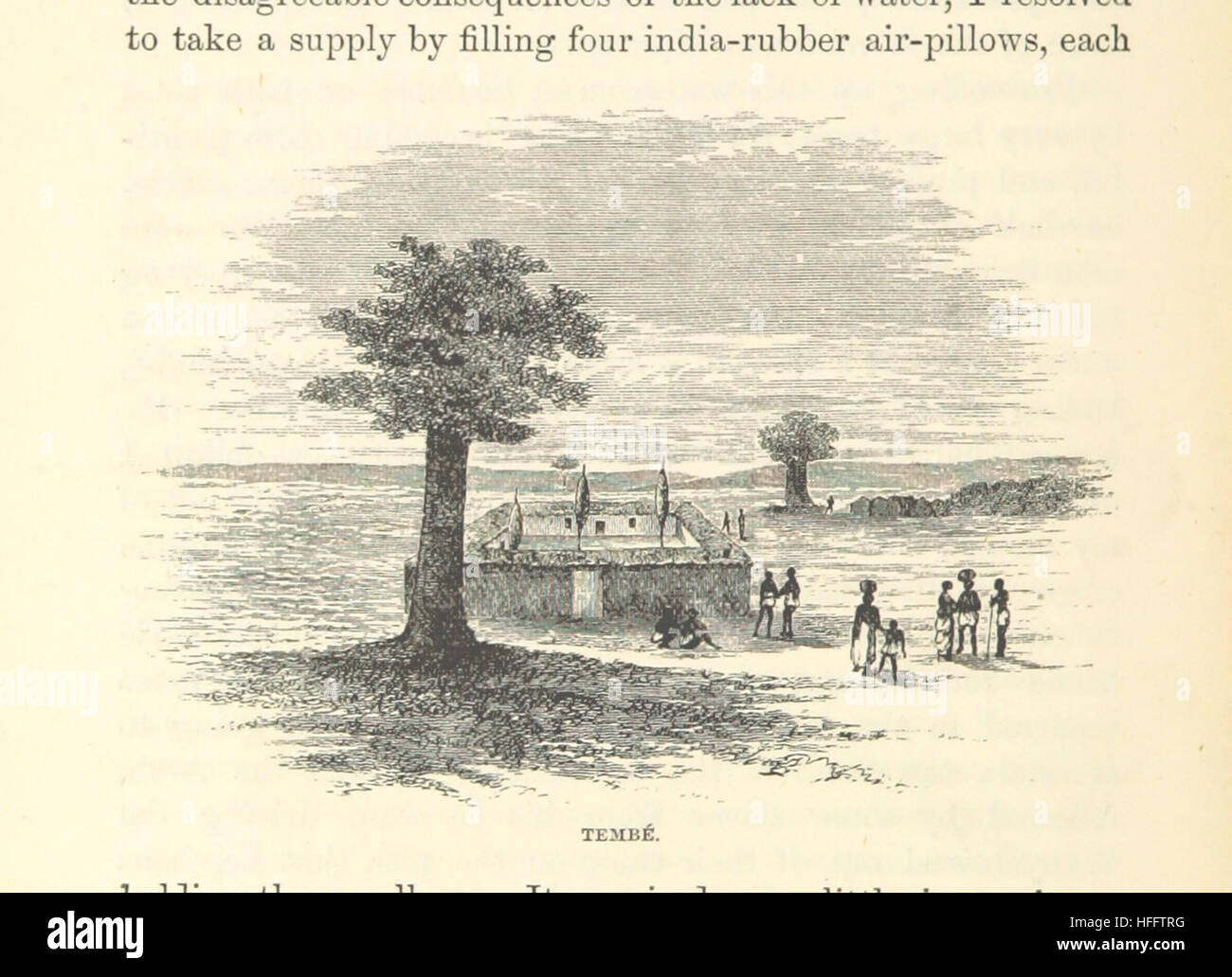 This image from '[Across Africa]' includes a detailed map and visual ...