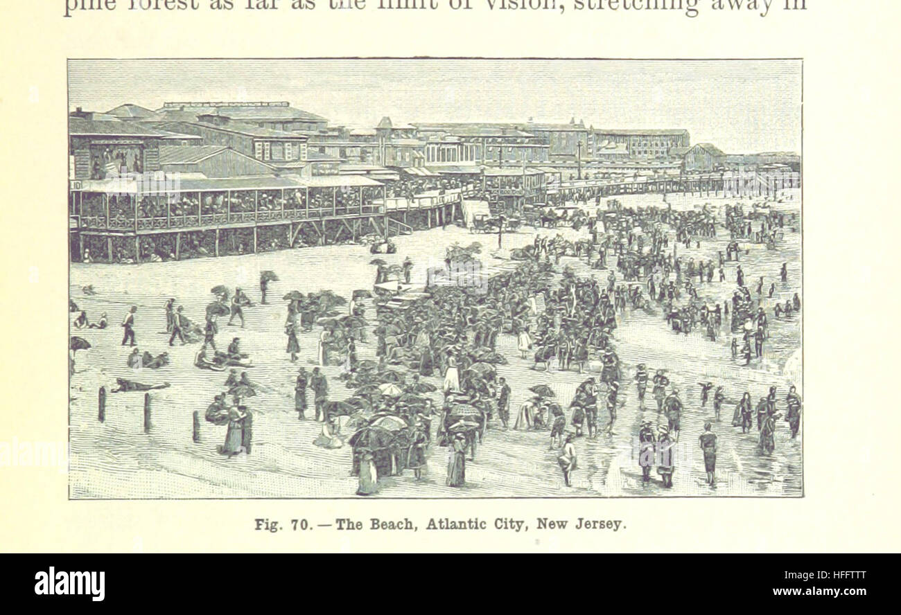 An image from 'Physical Geography' by W. M. Davis, illustrating various ...