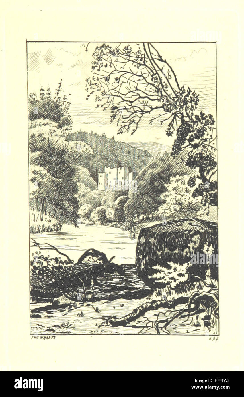 A travelogue of rivers in Yorkshire, England, featuring illustrations ...