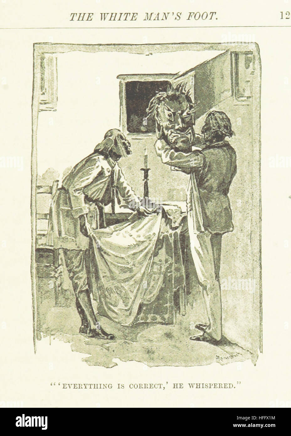 Image taken from page 141 of 'The White Man's Foot', illustrating ...