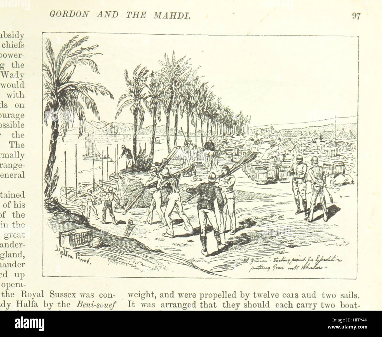 This image is from page 103 of 'Gordon and the Mahdi,' an illustrated ...