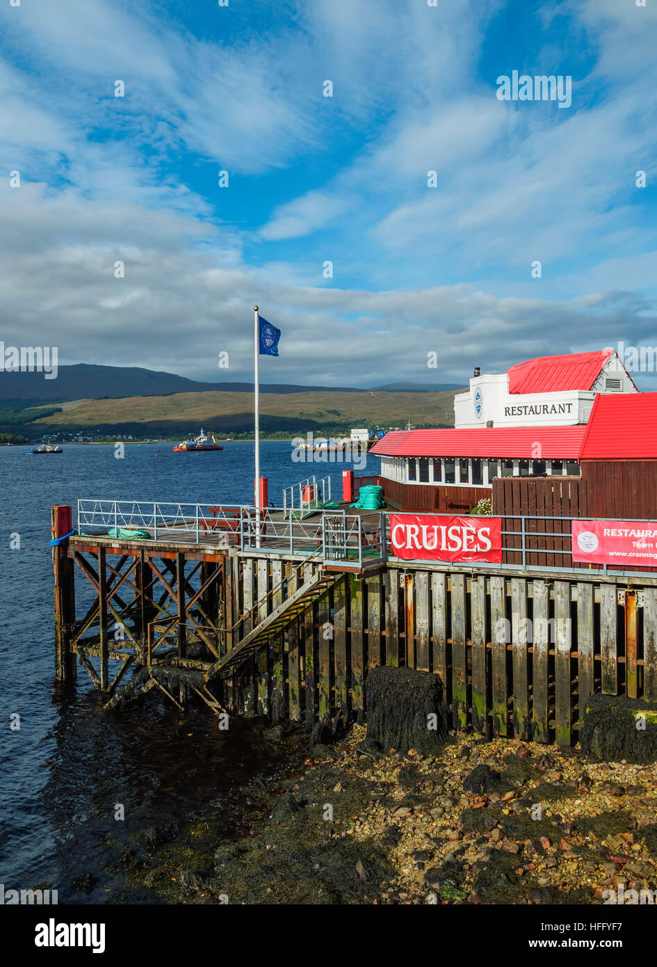 UK, Scotland, Fort William, View of the Loch Linnhe Stock Photo - Alamy