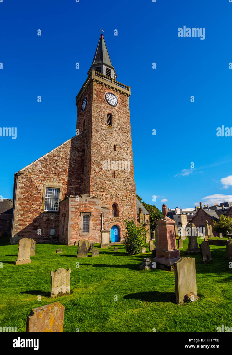 UK, Scotland, Inverness, View of the Old High Church Stock Photo - Alamy