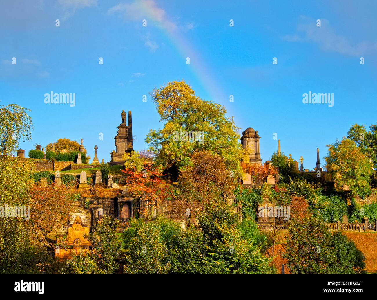 Glasgow the necropolis hi-res stock photography and images - Alamy