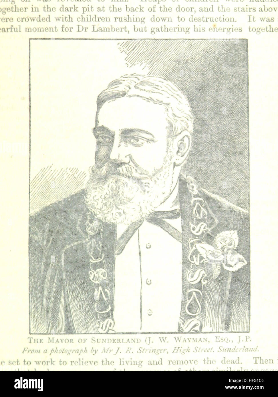 The image depicts the tragic Victoria Hall disaster, where 183 children ...