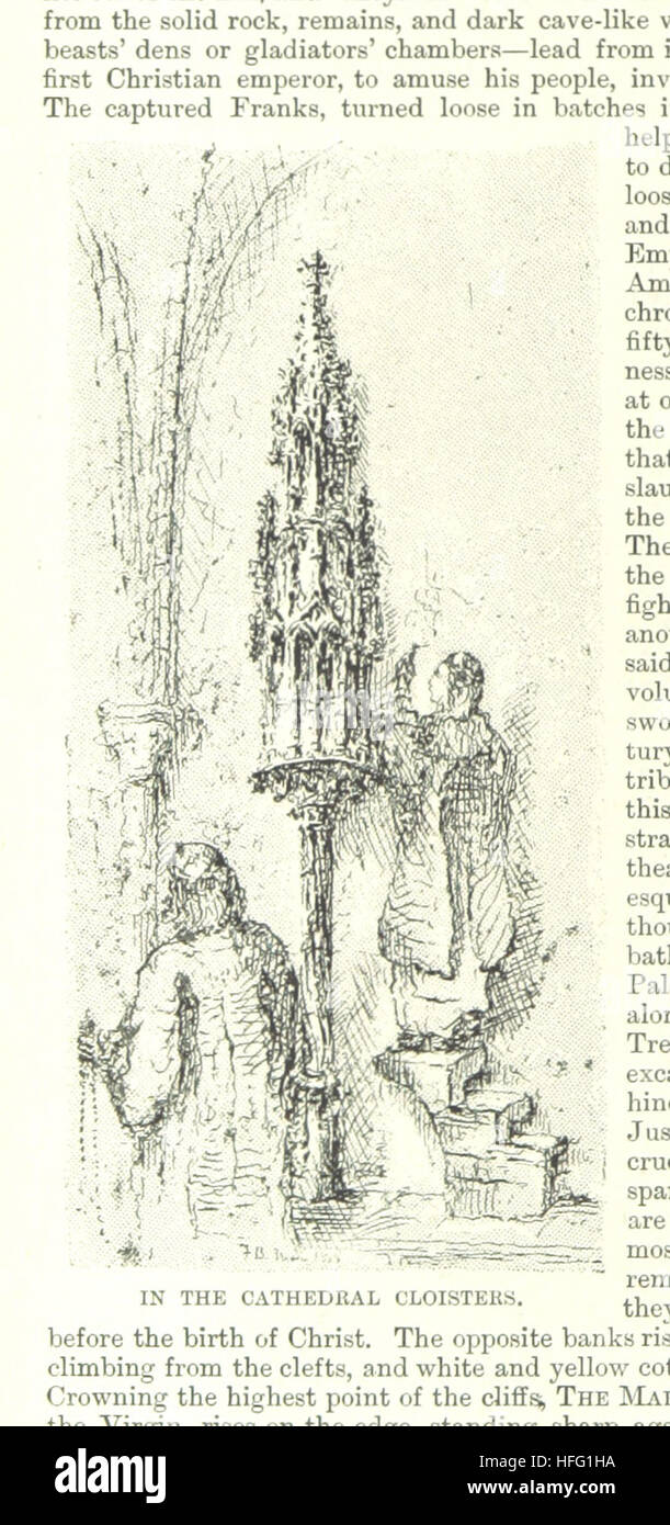 This image, from the 1885 edition of 'Holiday Handbooks', depicts ...