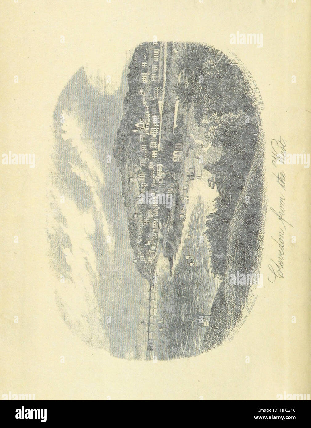 Map of clevedon hi-res stock photography and images - Alamy