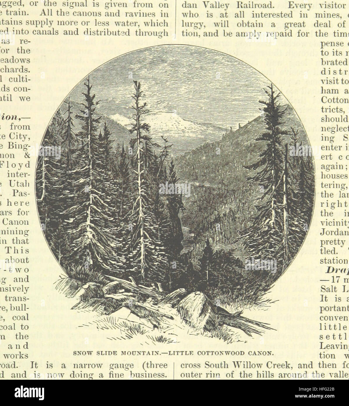 This image from 'The Pacific Tourist' depicts the transcontinental ...