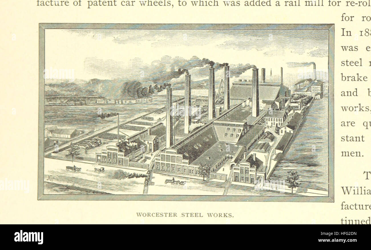 This image is from 'Worcester: its Past and Present,' a historical ...