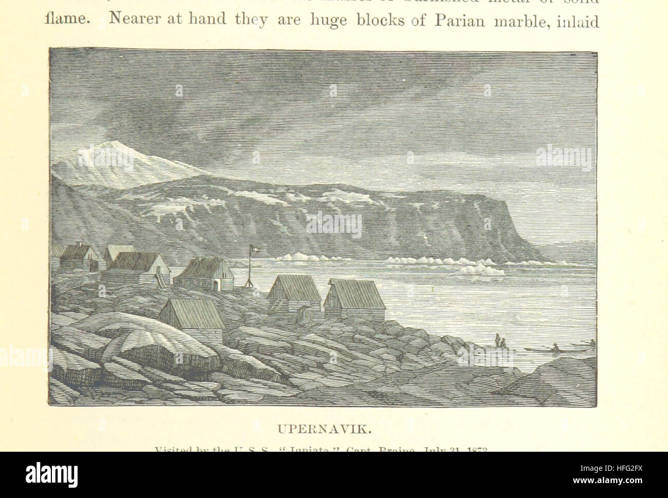 This image from 'American Explorations in the Ice Zones' depicts the ...