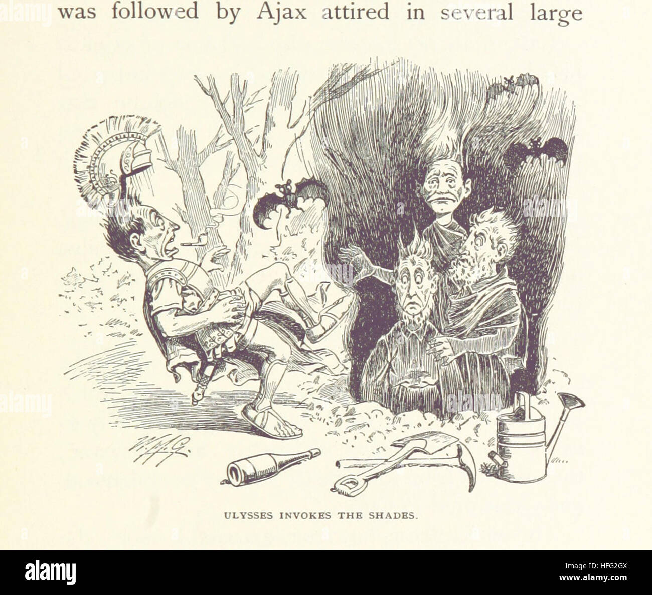 Image from page 153 of 'Comic History of Greece', an illustrated ...