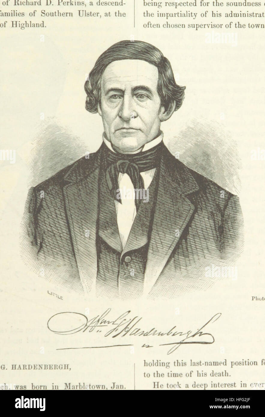 An image from the 'History of Ulster County', illustrating the early ...