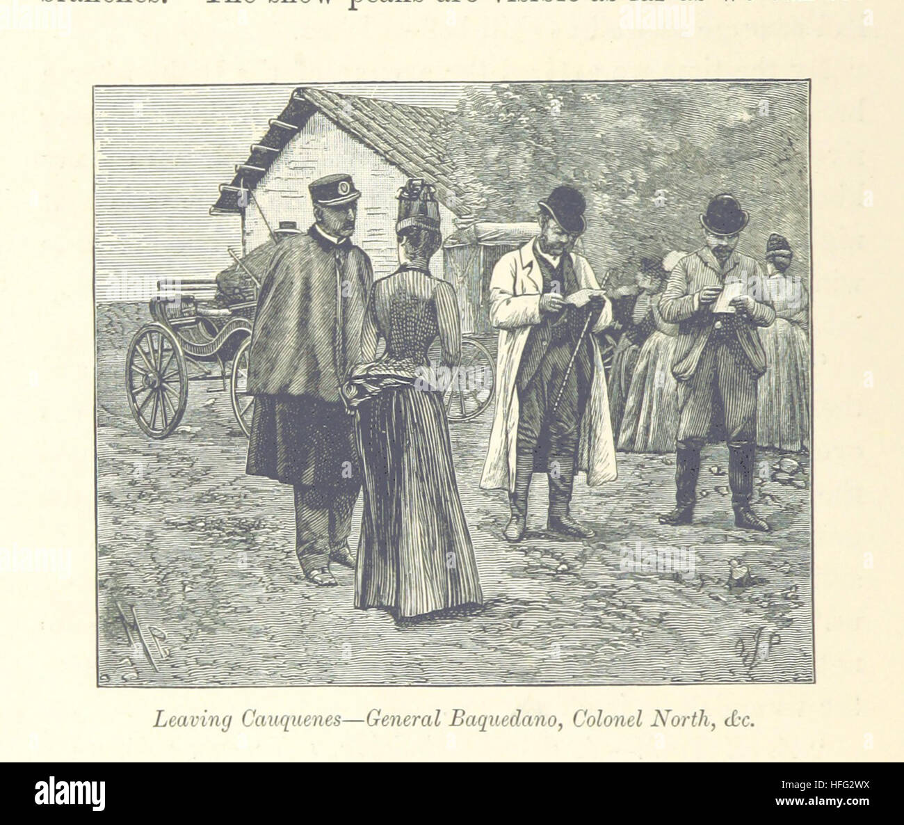 The image is from 'A Visit to Chile and the Nitrate Fields of Tarapaca ...