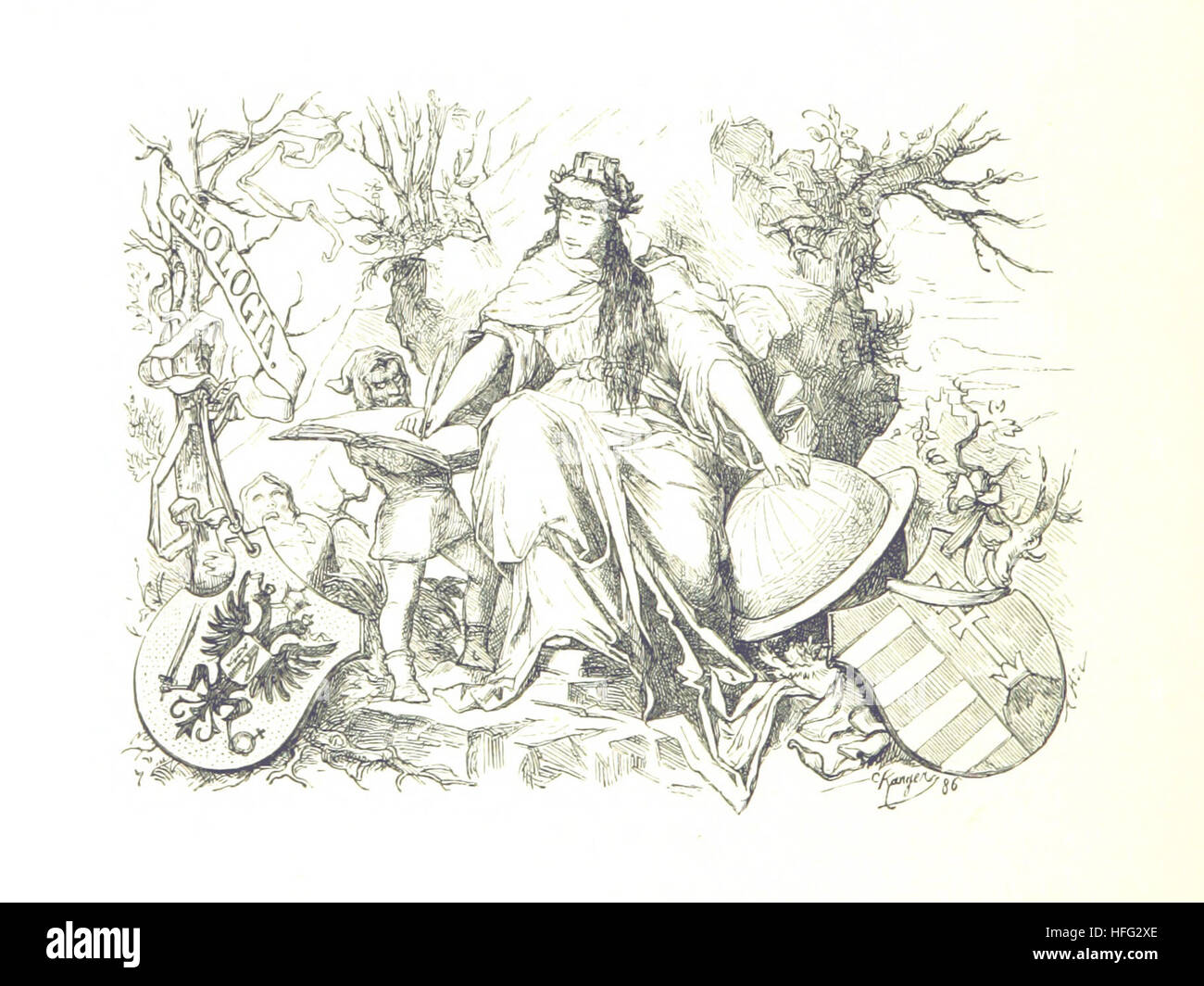 This image illustrates a historical work on the Austro-Hungarian ...