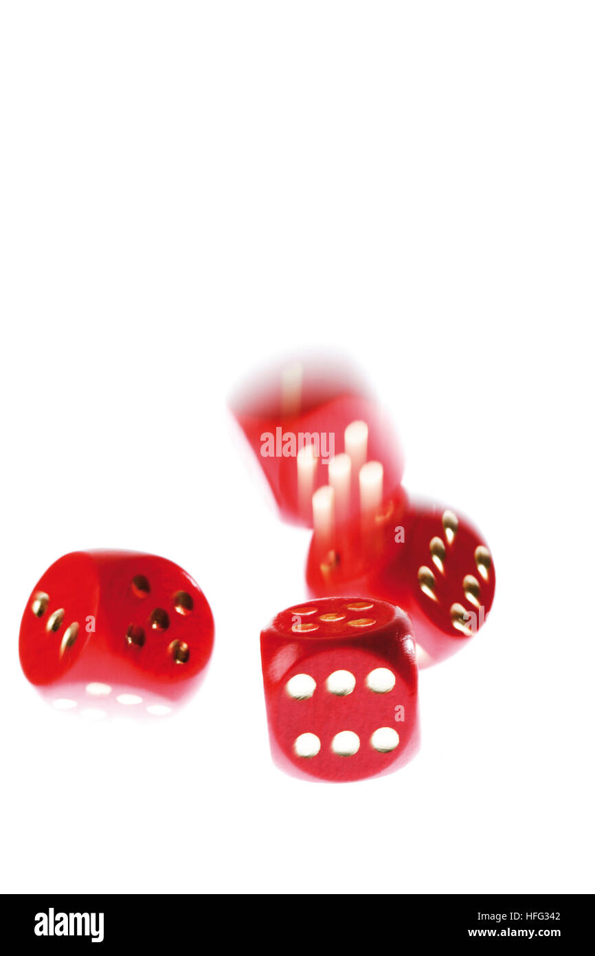 Dropping dice hi-res stock photography and images - Alamy