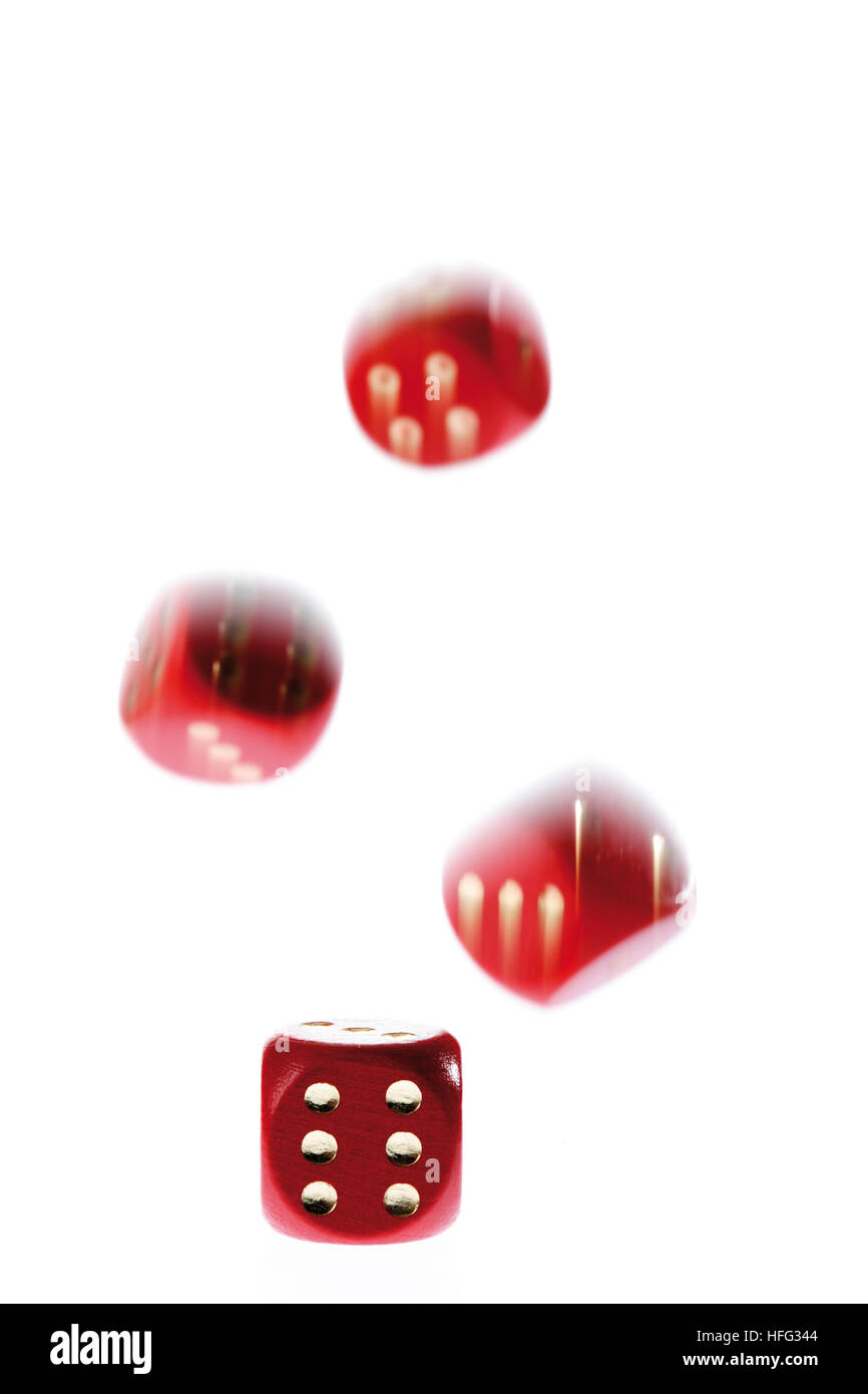 Dropping dice hi-res stock photography and images - Alamy