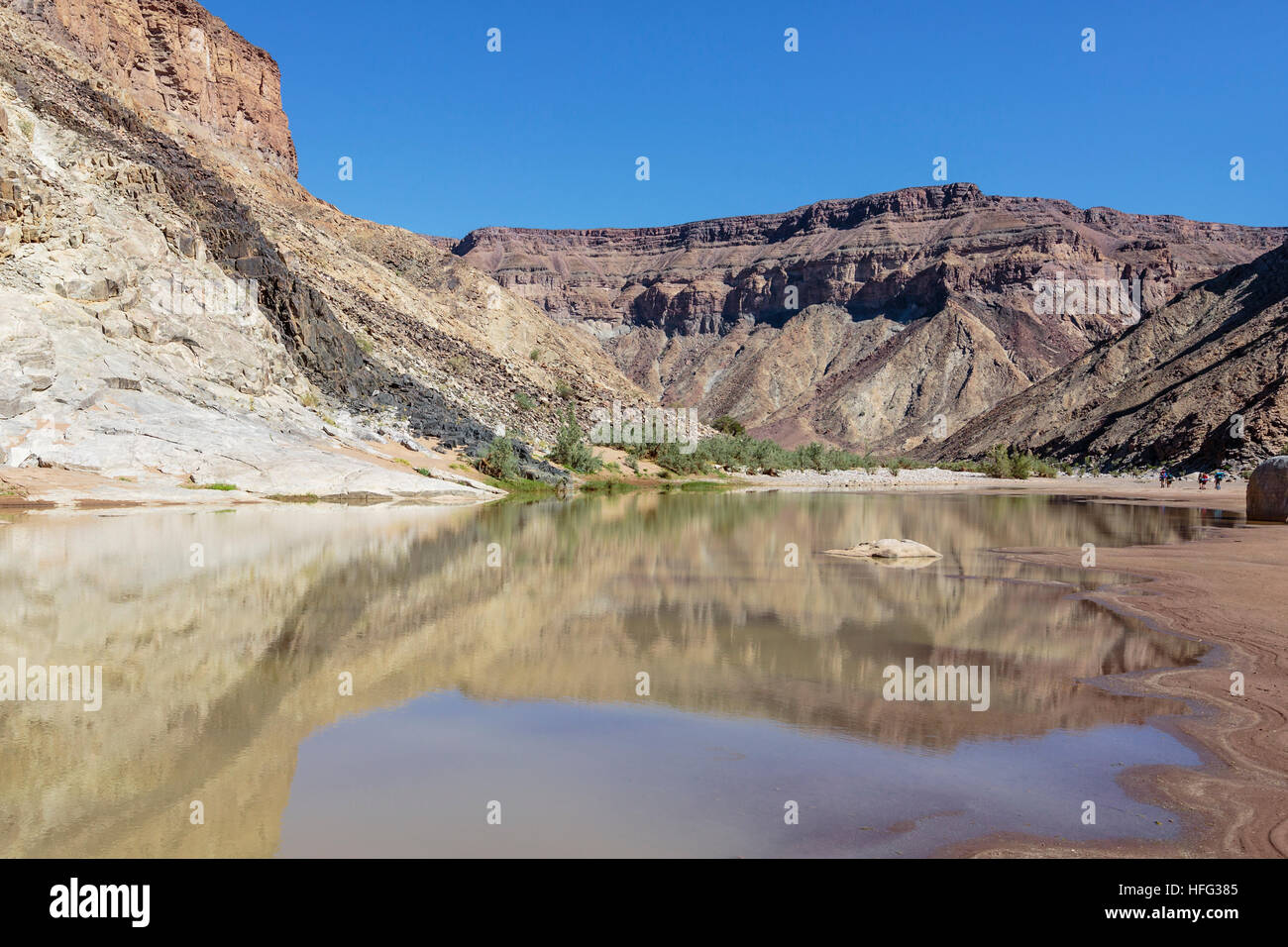 Fish River, Fish River Canyon, Namibia Stock Photo - Alamy