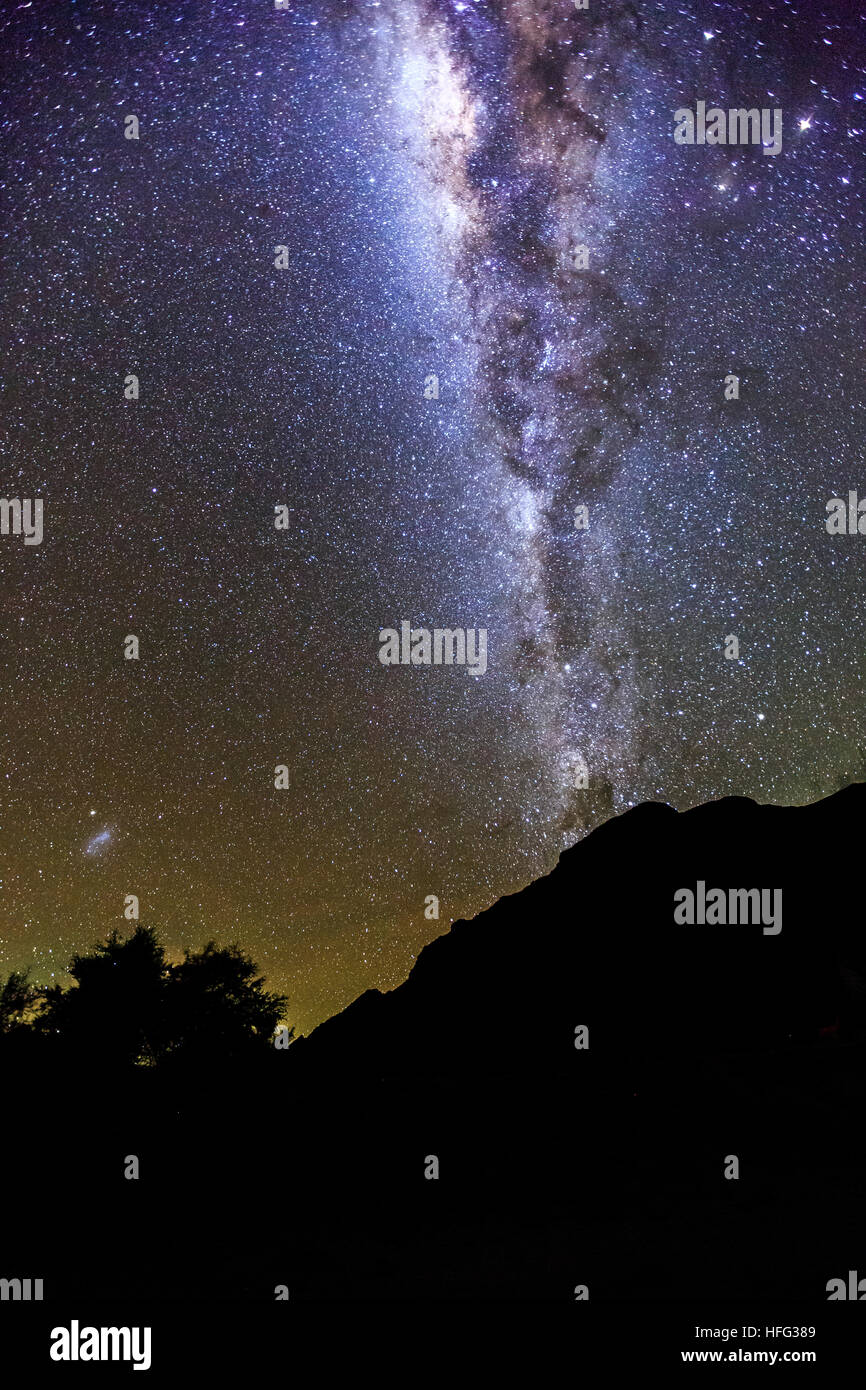 Milky Way above Fish River Canyon, Namibia Stock Photo - Alamy